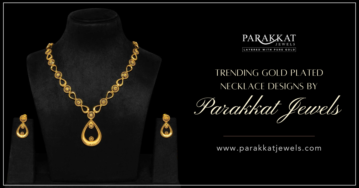 Buy Elegant 1gm Gold-Plated Necklaces for Women | Parakkat Jewels