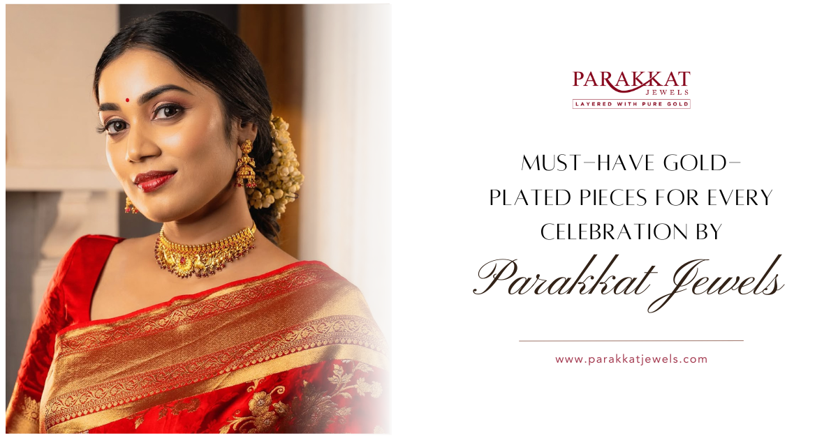 Buy Stylish Gold Plated & One Gram Gold Jewelry At Parakkat Jewels
