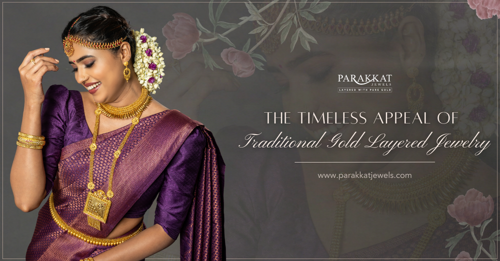 Buy 24k Gold Plated Traditional Jewellery | Parakkat Jewels