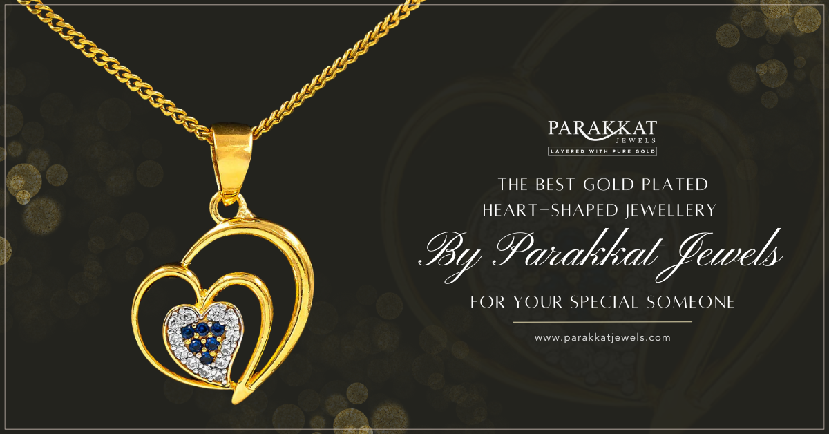 Shop Heart Shape Jewellery Online in India | Parakkat Jewels