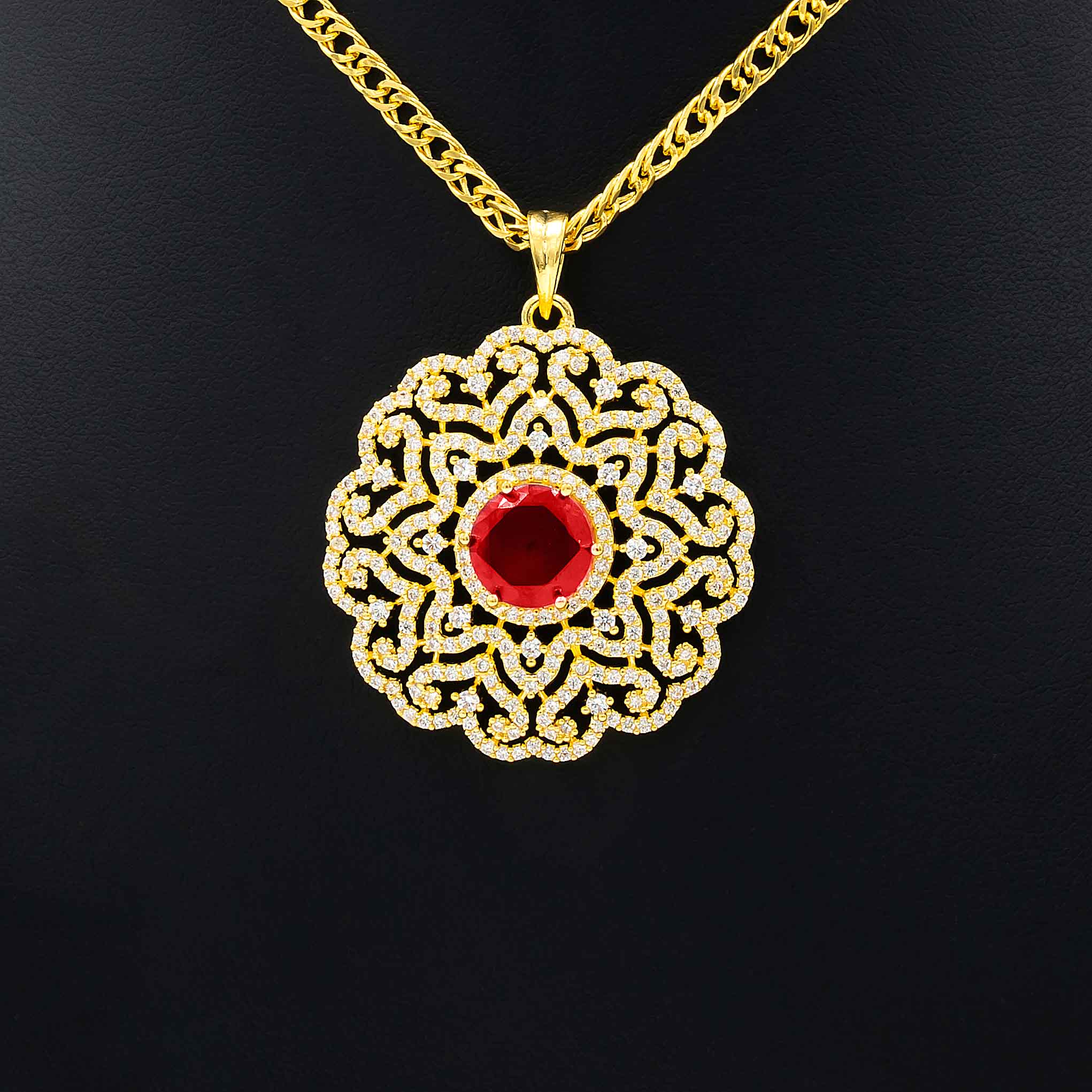 Discover Trending 24k Gold Plated Pendant - Parakkat Jewels