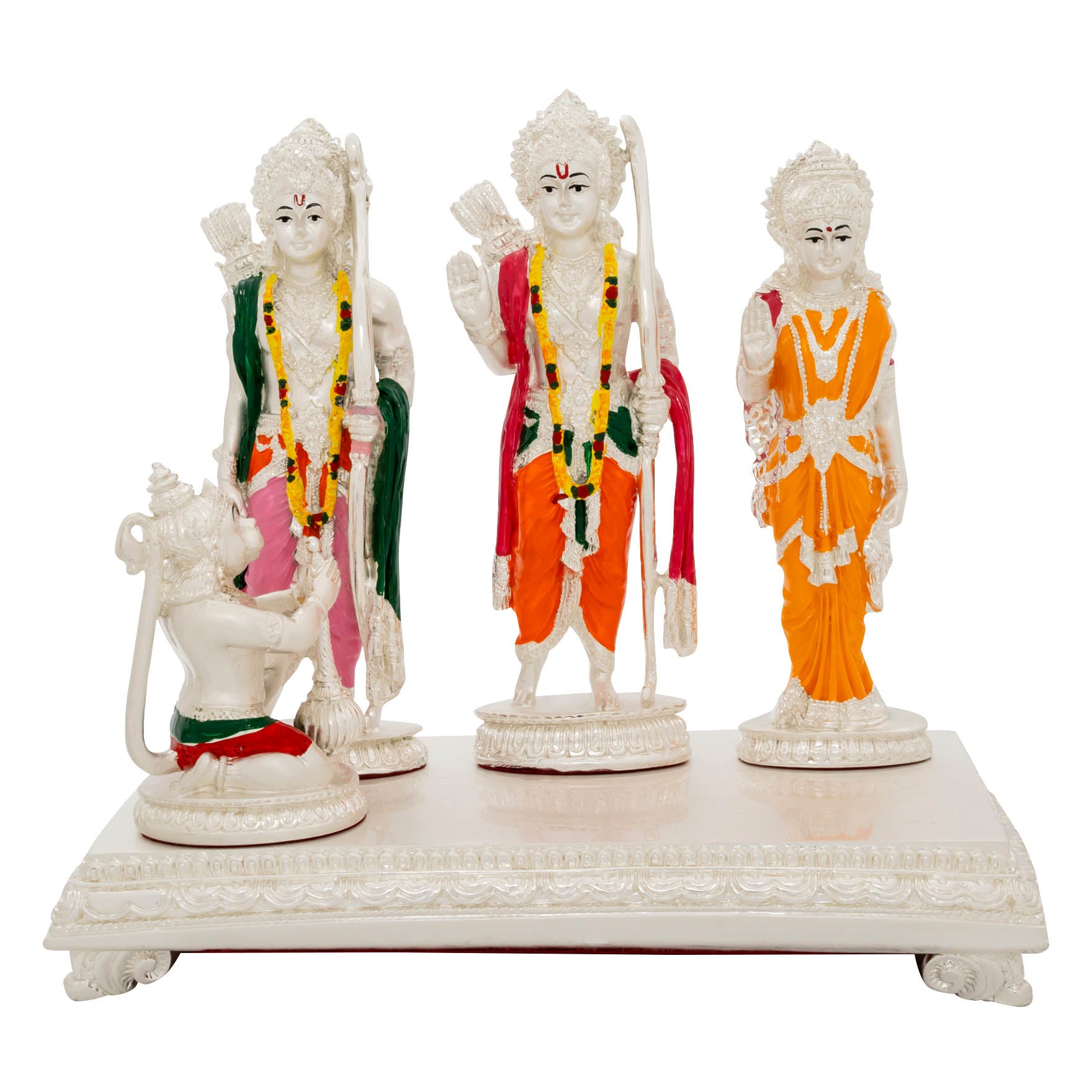 Buy Gold Plated Ayodhya Shri Ram Mandir Idol | Parakkat Jewels