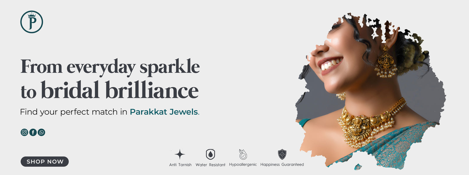Shop Pure 24k Gold Plated One Gram Jewellery - Parakkat Jewels